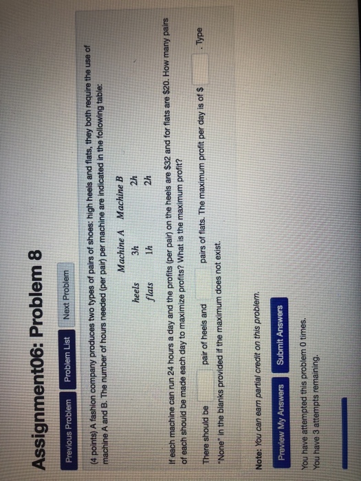 Solved Assignment06: Problem 8 Previous Problem Problem List | Chegg.com