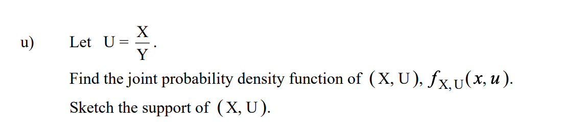 Solved 1. Let the joint probability density function for (X, | Chegg.com