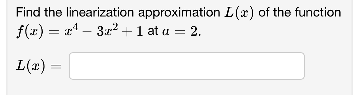 Solved 2. Using linear approximation near x=9, estimate 10. | Chegg.com