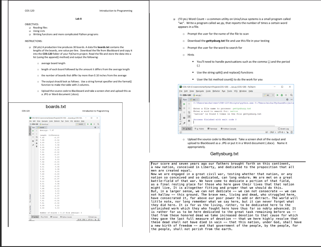 Solved (50 pts) word Count-a common utility on Unix/Linux | Chegg.com
