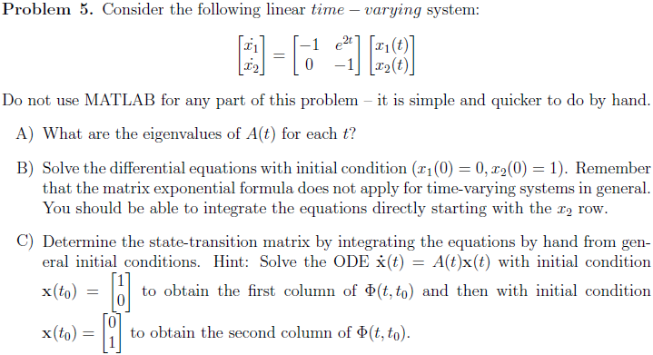 Solved Problem 5. Consider the following linear time - | Chegg.com