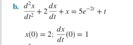 Solved 21. Solve the following differential equations using | Chegg.com