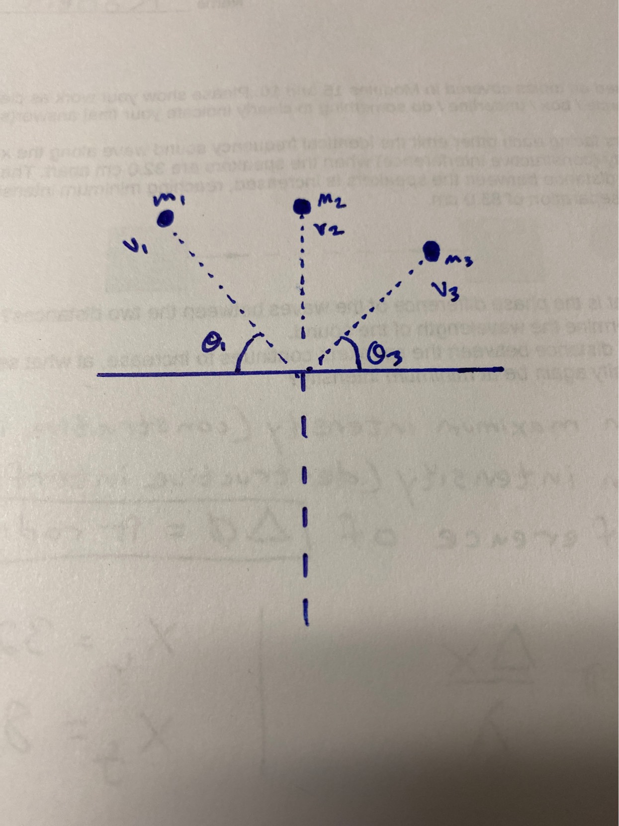 Solved A firework explodes into three pieces as shown in the | Chegg.com