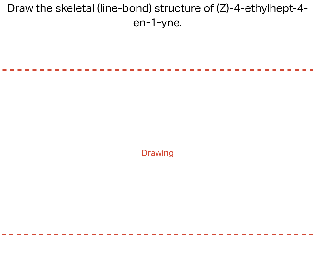 Solved Draw the skeletal (line-bond) structure of | Chegg.com