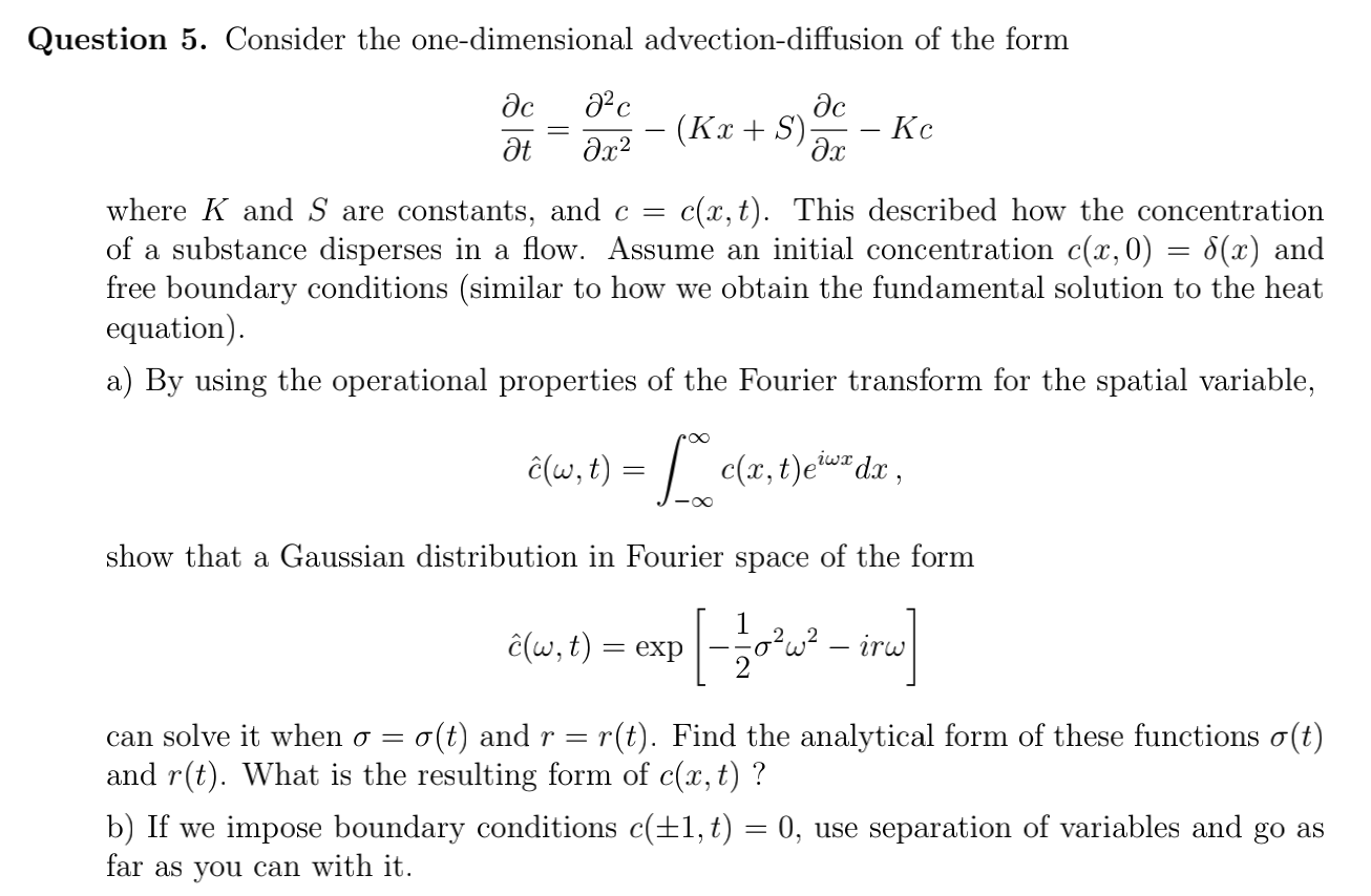 Question 5. Consider the one-dimensional | Chegg.com