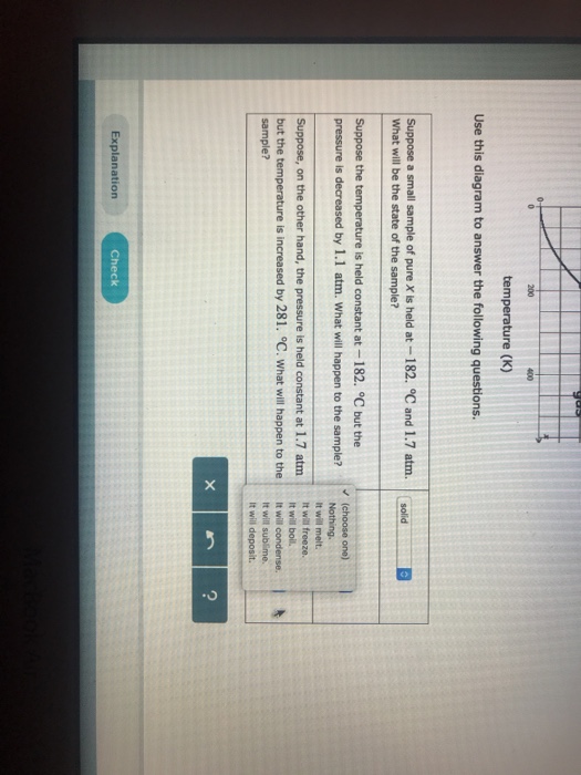 Solved temperature (K) Use this diagram to answer the | Chegg.com