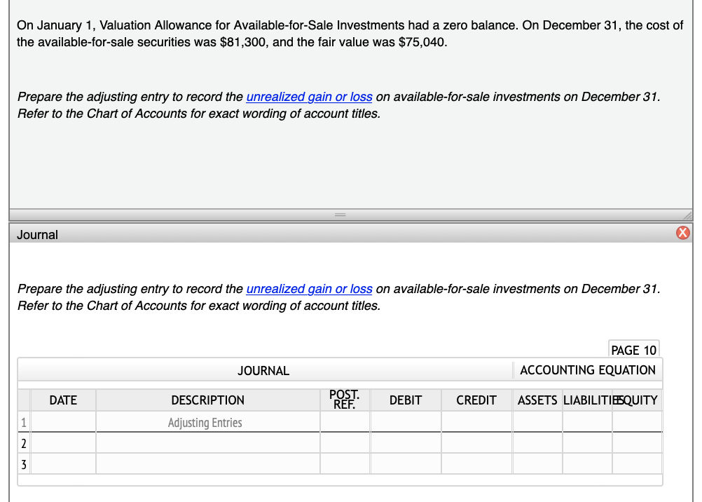 Solved On January 1, Valuation Allowance for | Chegg.com