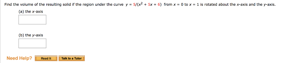 Solved Find the volume of the resulting solid if the region | Chegg.com