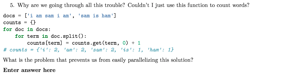Solved What is the problem that prevents us from easily | Chegg.com