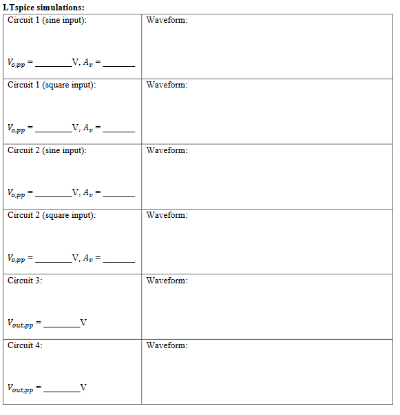 Solved 3. Use both hand calculation and LTspice simulation | Chegg.com