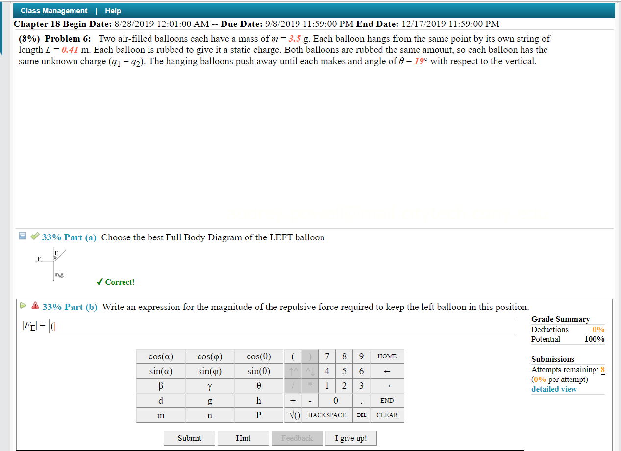 Solved Class Management | Help Chapter 18 Begin Date: | Chegg.com