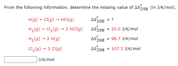 Solved From the following information, determine the missing | Chegg.com