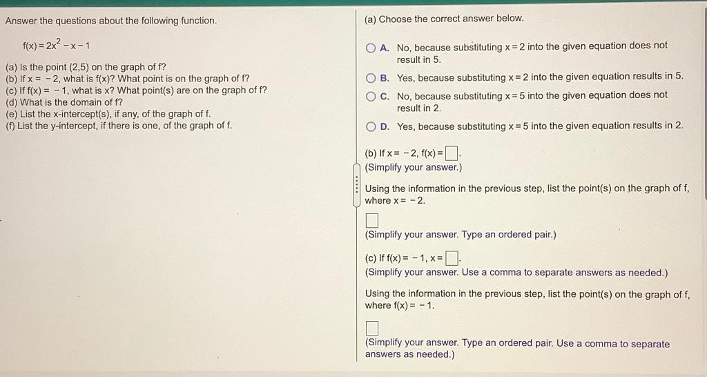 Solved This is a Algebra math question. If you can please | Chegg.com