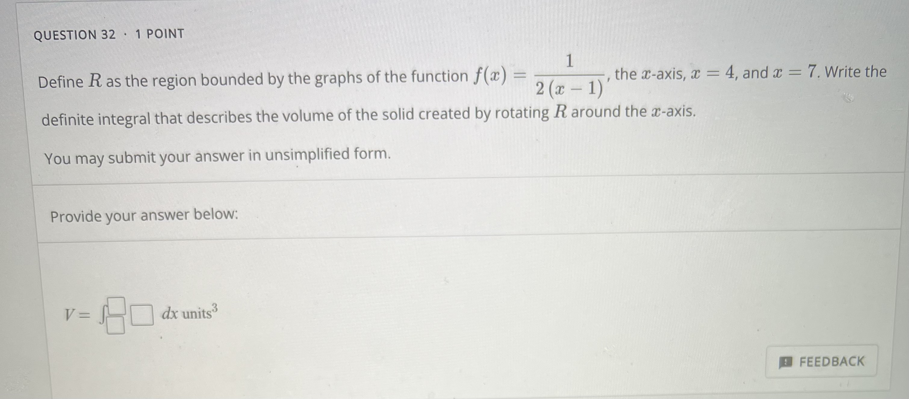 Solved Define R as the region bounded by the graphs of the | Chegg.com