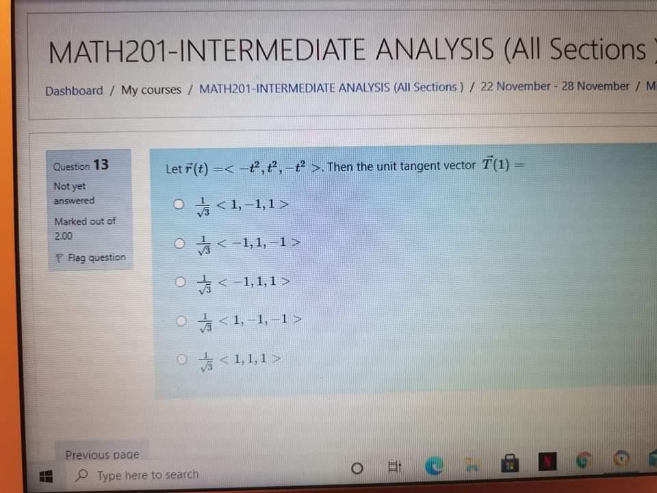 Solved MATH201-INTERMEDIATE ANALYSIS (All Sections Dashboard | Chegg.com