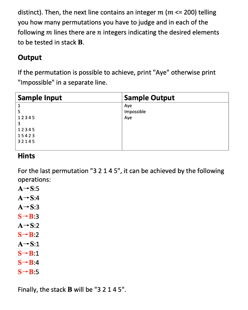 Solved Stack Shuffling After learning stack-the widely used | Chegg.com