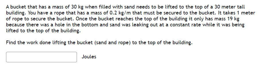 Solved How Much Work Is Done Lifting A 15 Pound Object From