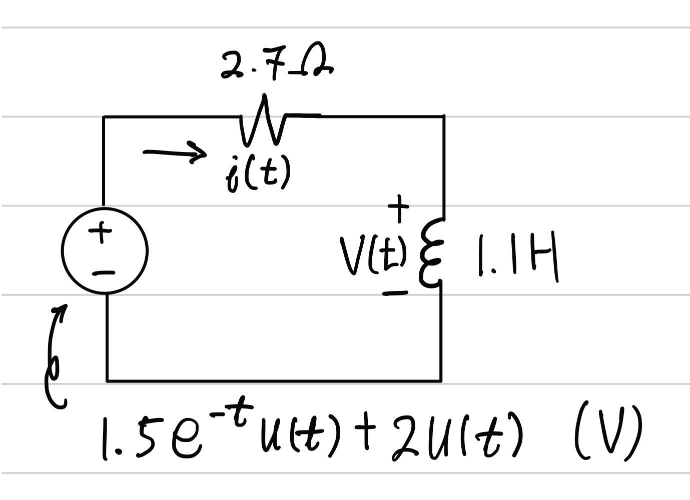 Solved For the Circuit represented in figure, draw | Chegg.com