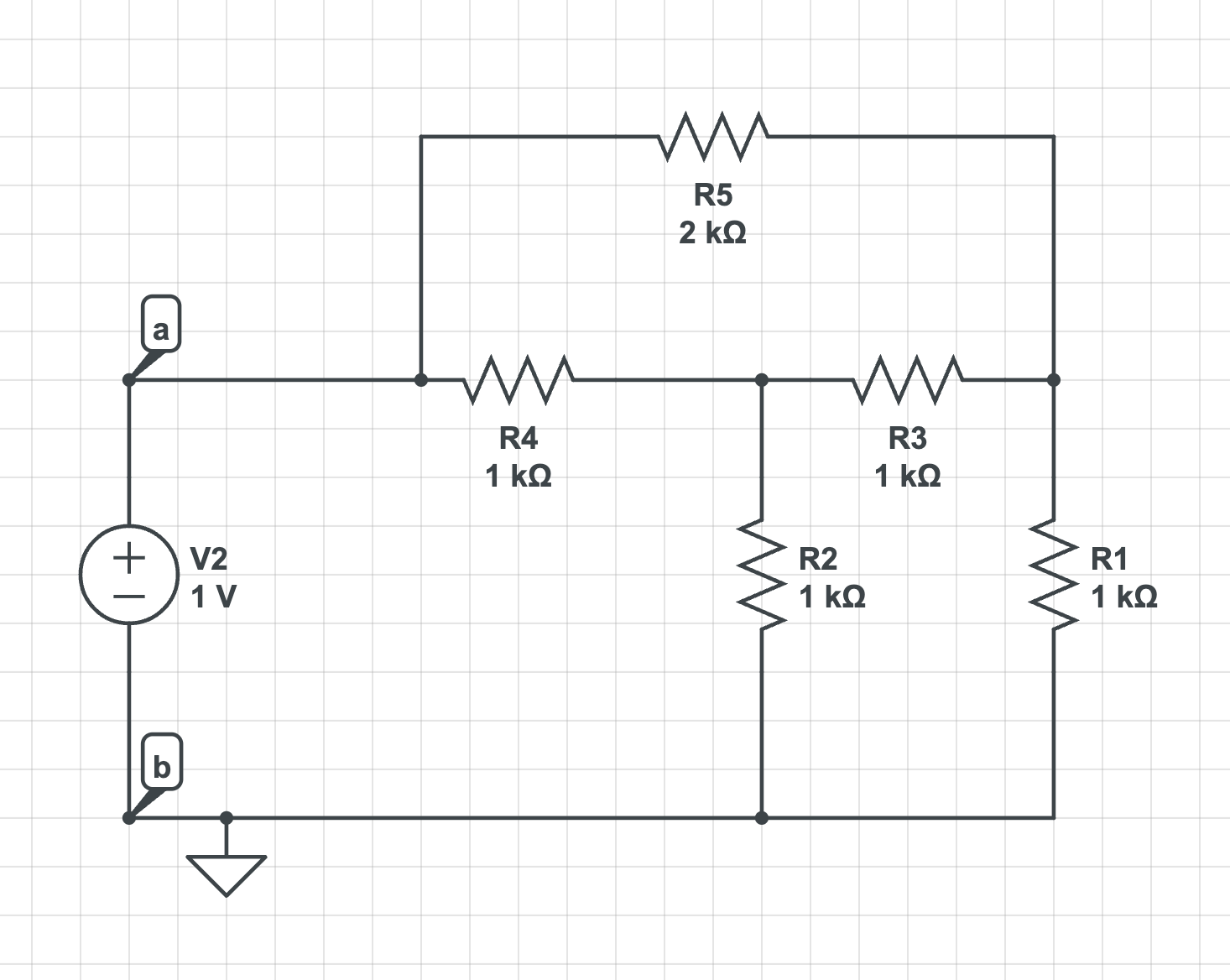 Solved Please find R equivalent of circuit and show steps. | Chegg.com