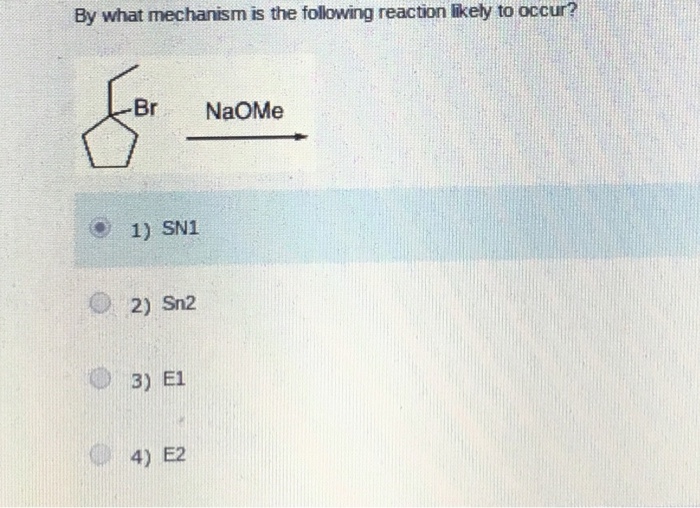 Solved By what mechanism is the following reaction likely to | Chegg.com