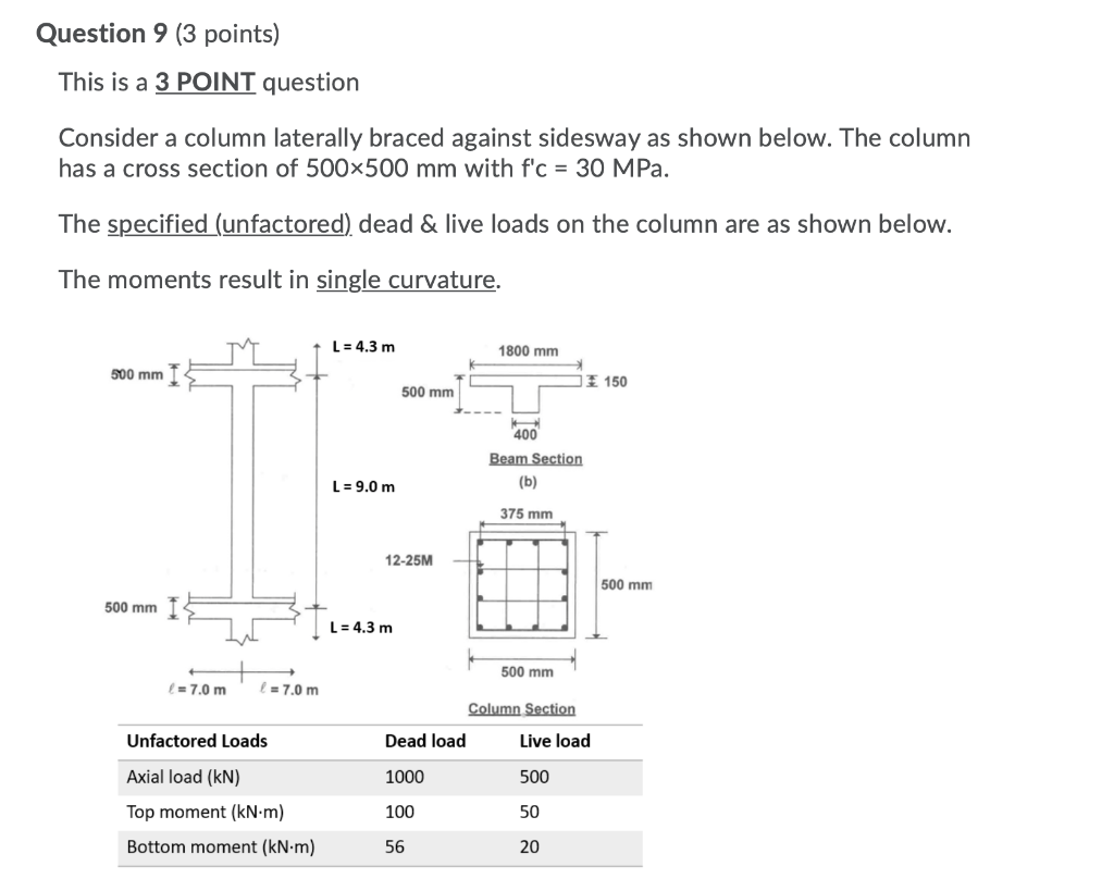 Solved Question 9 (3 points) This is a 3 POINT question | Chegg.com