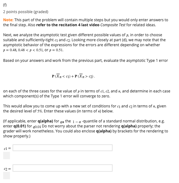 8. A Union-Intersection Test Bookmark this page Let | Chegg.com