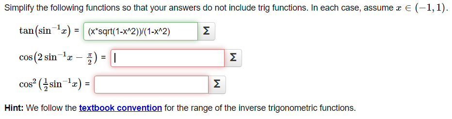 Solved Simplify the following functions so that your answers | Chegg.com