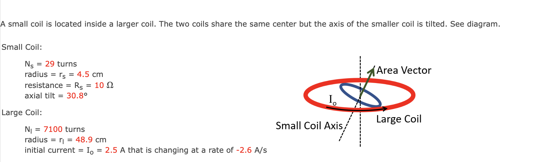 Solved There is a current I flowing in a clockwise direction | Chegg.com
