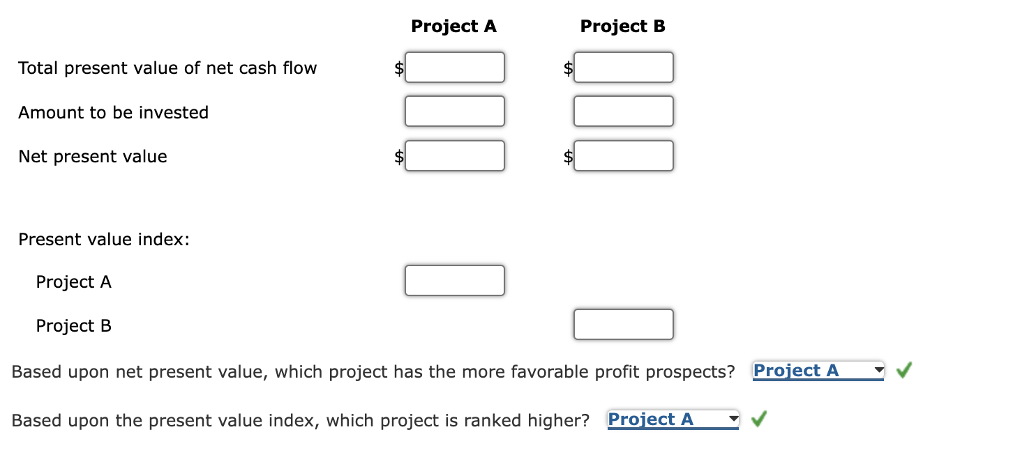 Solved Let's look at a net present value example using the | Chegg.com