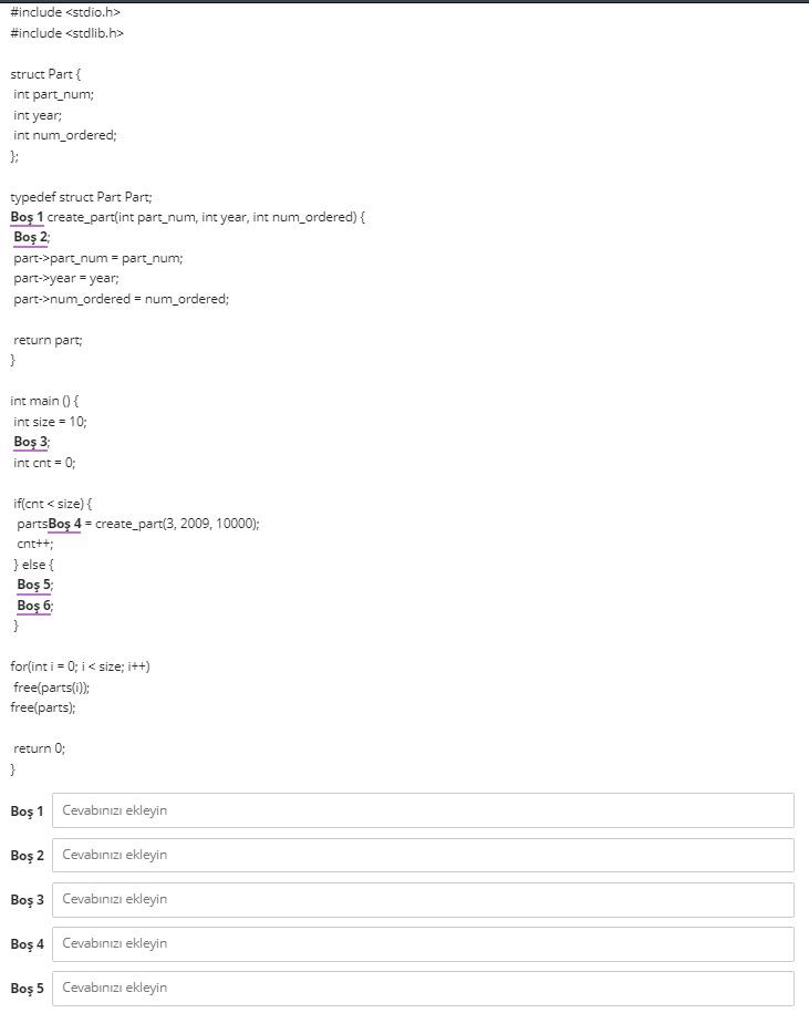 Solved #include #include struct Part int part num; int | Chegg.com