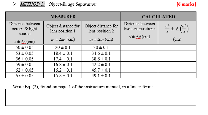 Solved 1. How do I work out the last 2 columns? (Equation 2 | Chegg.com