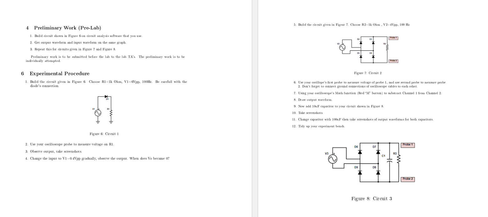 Solved Preliminary Work (Pre-Lab)PLS LTSPICE4 ﻿Preliminary | Chegg.com