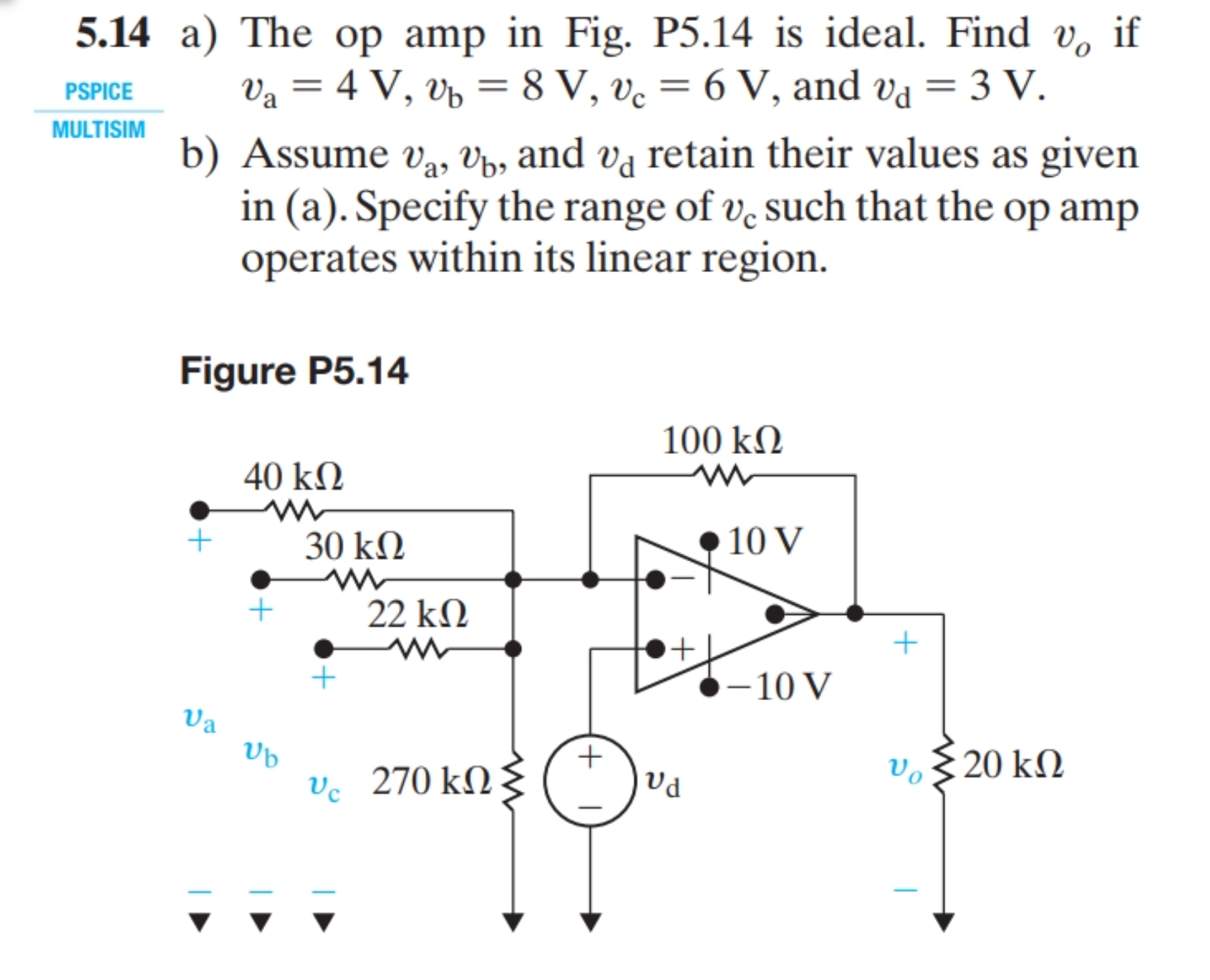 Solved Pspice Multisim 10 7 The Op Amp In The Circuit - vrogue.co Solved Pspice Multisim 10 7 The Op Amp In The Circuit - vrogue.co