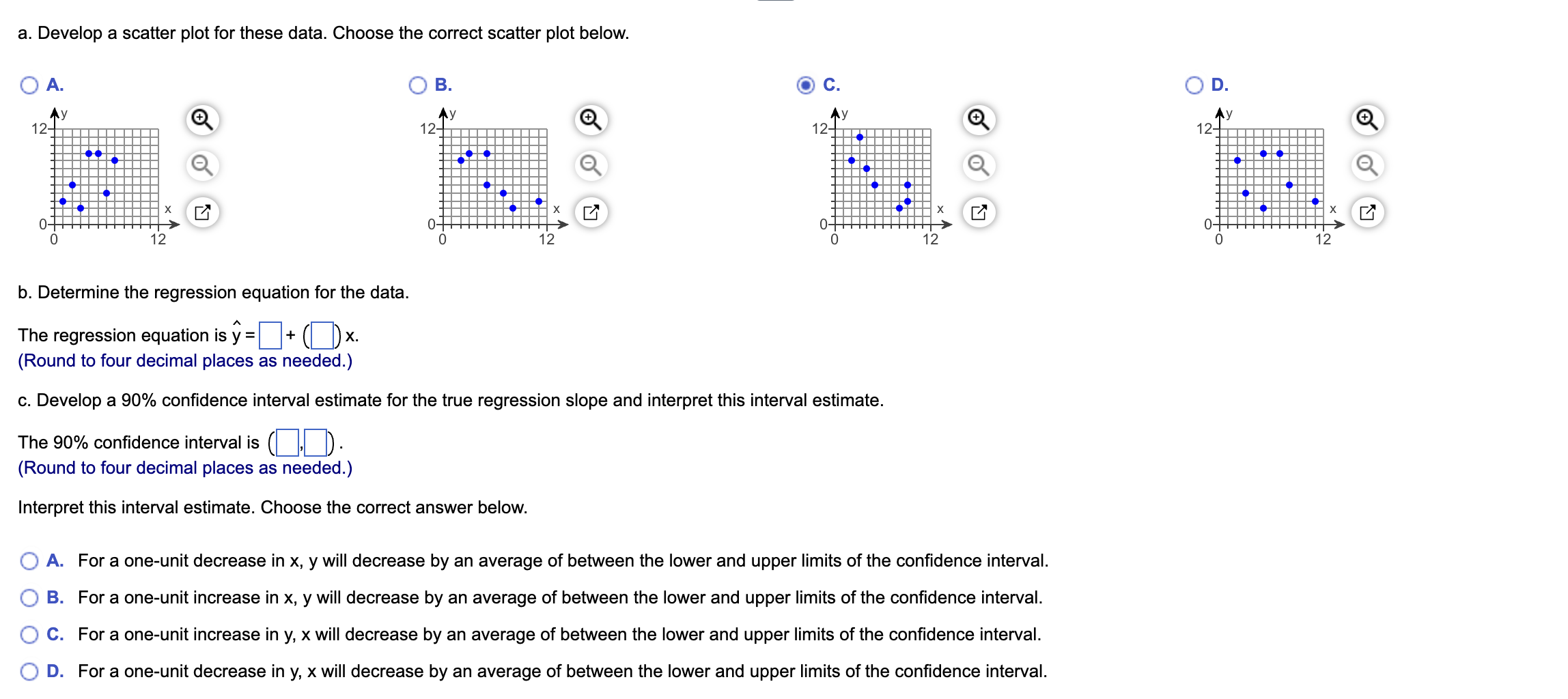 Solved Use the sample data in the table below to complete | Chegg.com