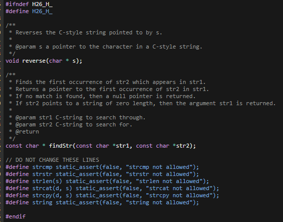 Solved C LanguagePlease Help C String Functions Rite Tw