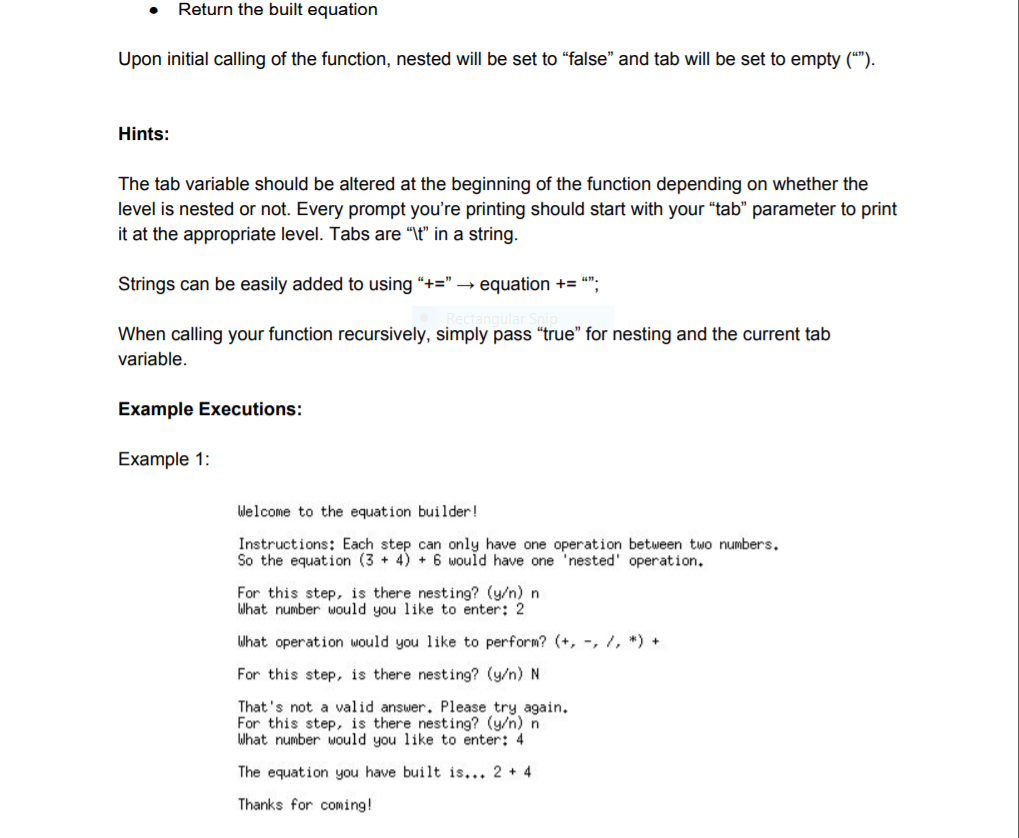 Solved Cse 1384 Recursion Lab 6 Objectives Continue