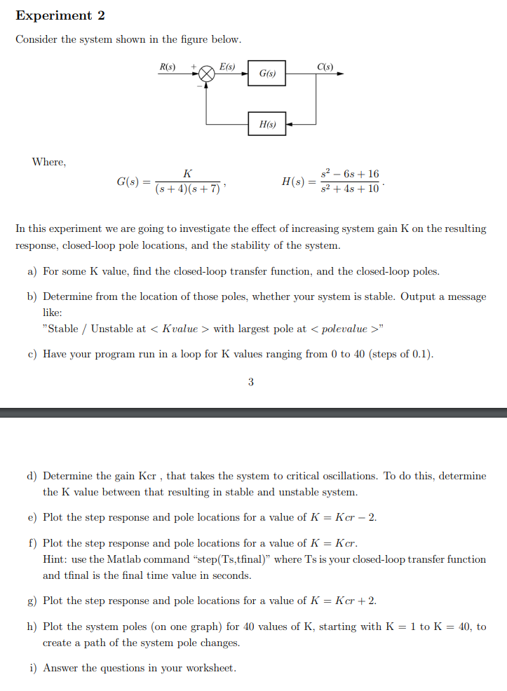 Solved How do you do this in Matlab? PLEASE DO IN MATLAB, | Chegg.com