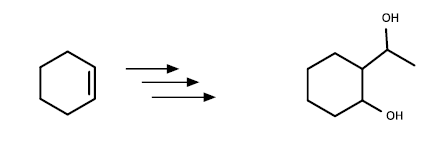 Solved Starting with cyclohexene and any reagents you need, | Chegg.com