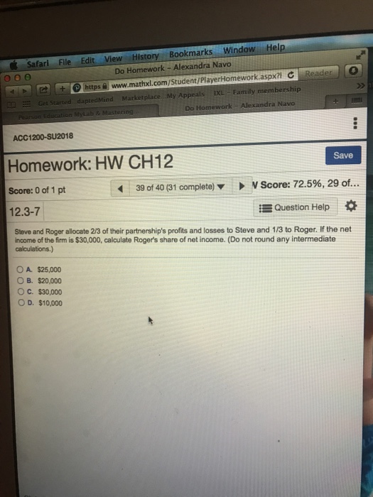 Solved Safarl File Edit View History Bookmarks Window Help | Chegg.com