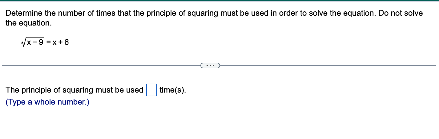 Solved Determine the number of times that the principle of | Chegg.com