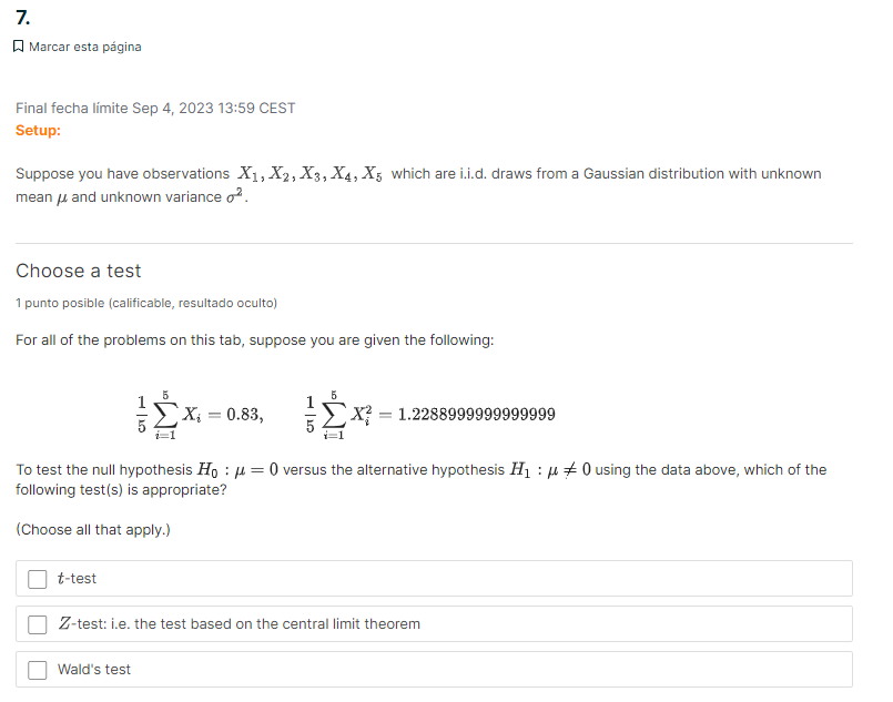 Solved 2 puntos posibles (calificables, resultados ocultos) | Chegg.com