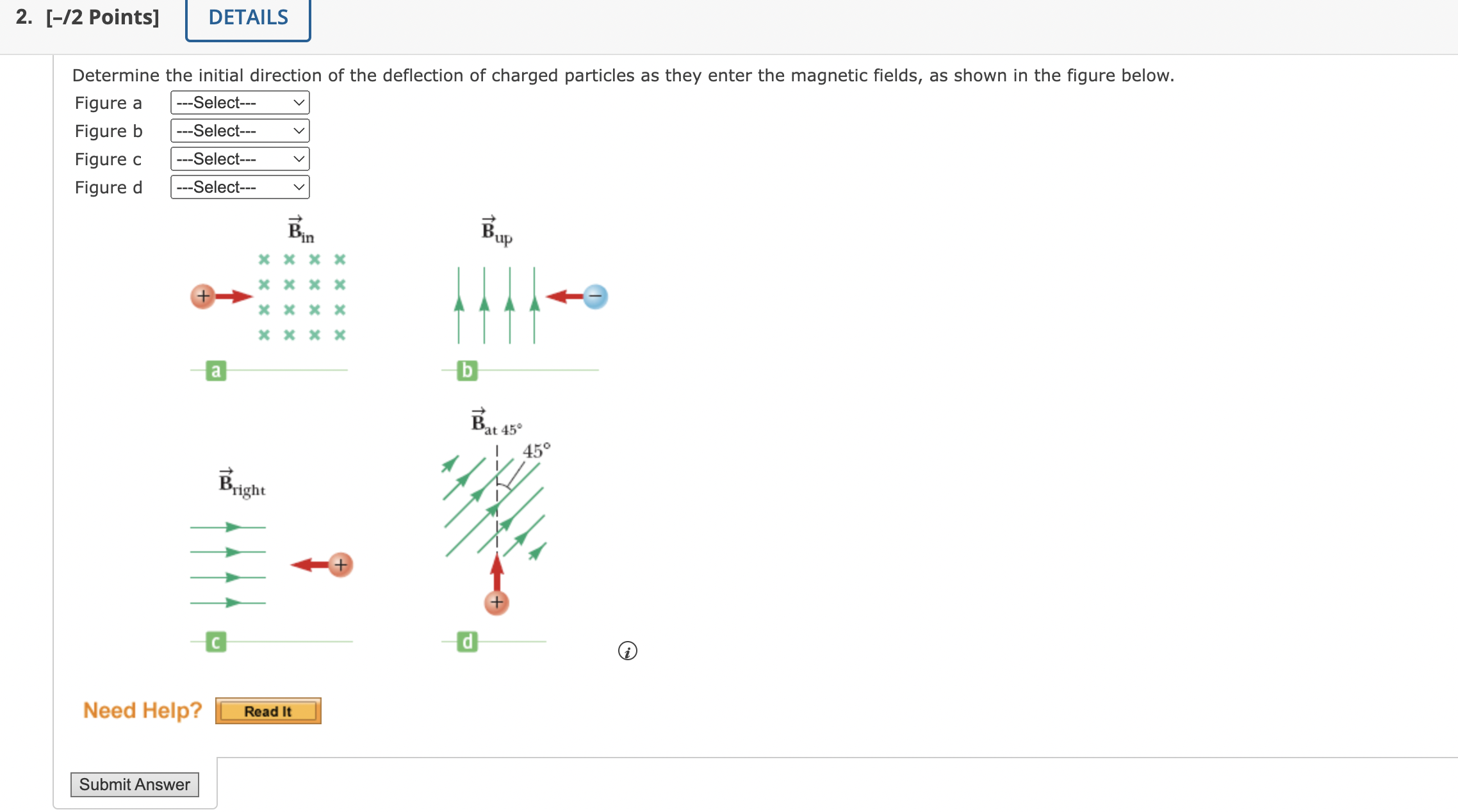 Solved Determine the initial direction of the deflection of | Chegg.com