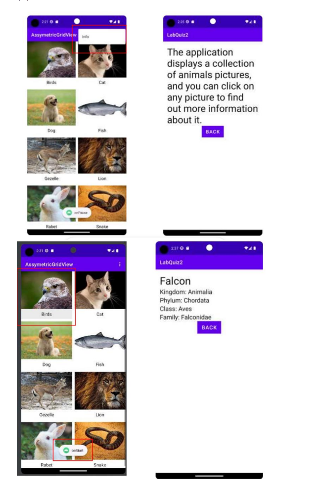 Solved USE android Studio CODE Task Description: Develop an | Chegg.com