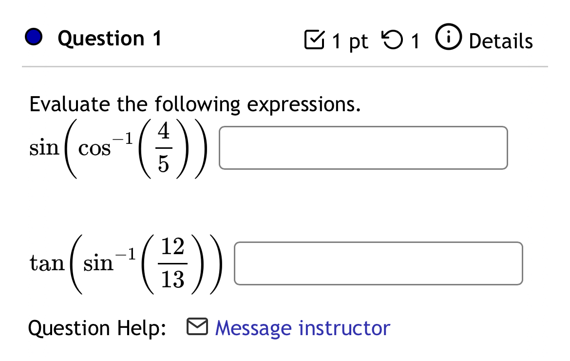 Solved Evaluate the following expressions. | Chegg.com