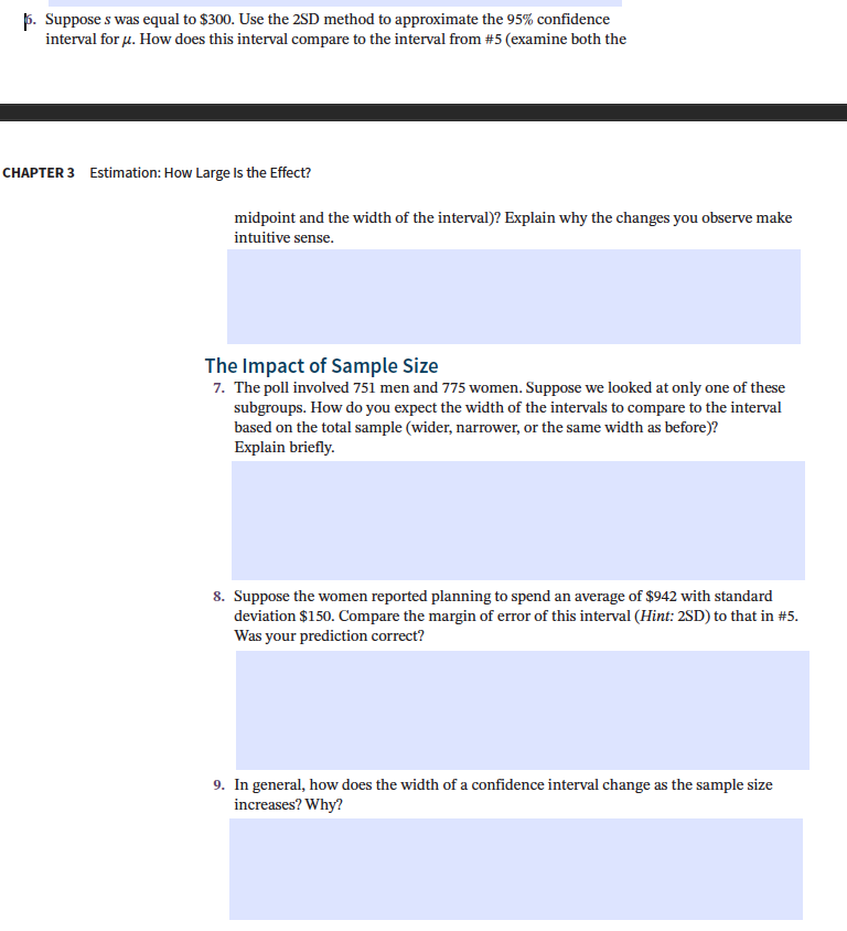 Solved F. Suppose s was equal to $300. Use the 2 SD method | Chegg.com
