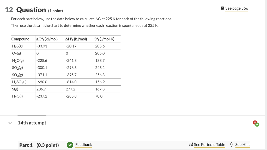 Solved For each part below, use the data below to calculate | Chegg.com