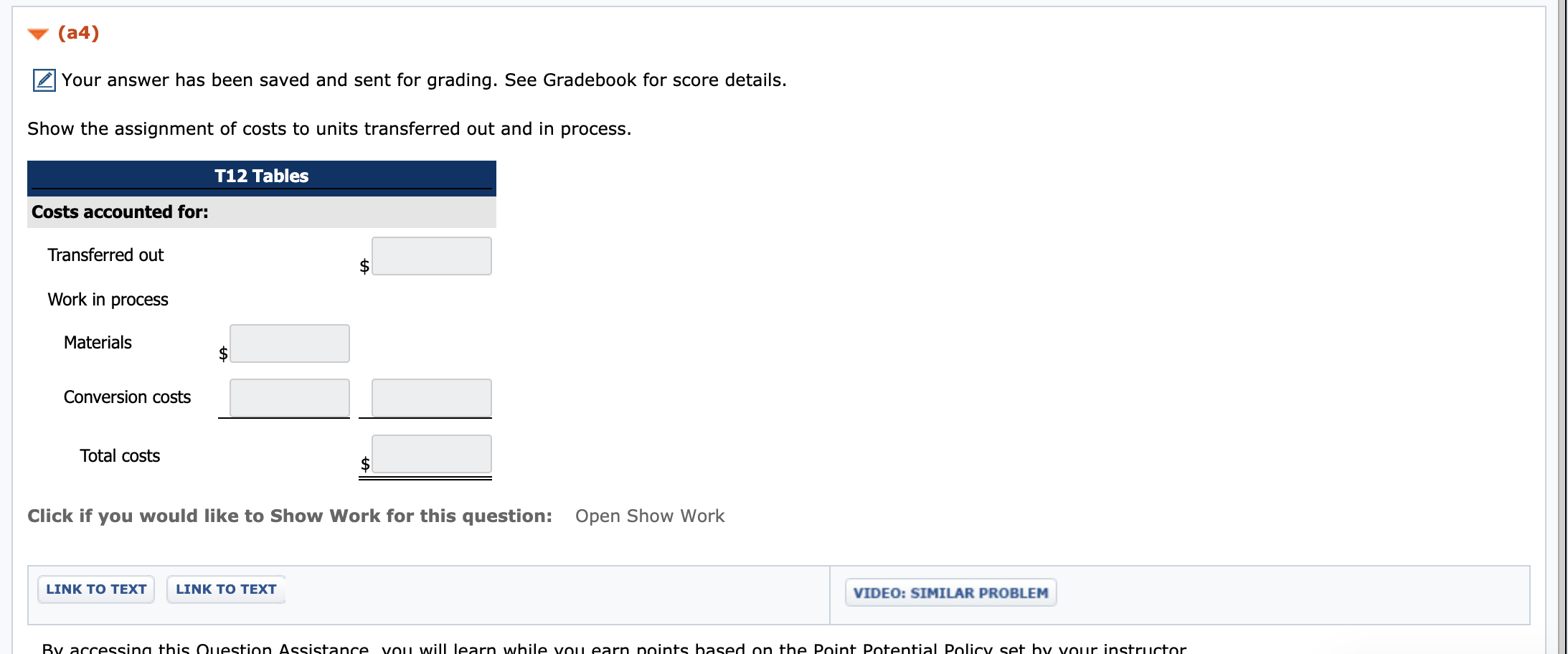 Solved Problem 3-3A (Video) (Part Level Submission) Thakin | Chegg.com