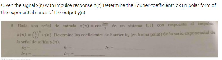 Solved Given the signal x(n) with impulse response h(n) | Chegg.com