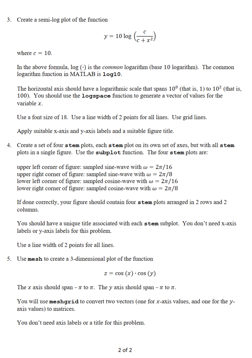 Solved Homework 2 For this homework assignment, your | Chegg.com