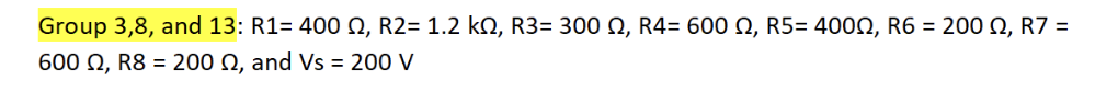 Solved Objective: Learn to analyze DC series-parallel | Chegg.com